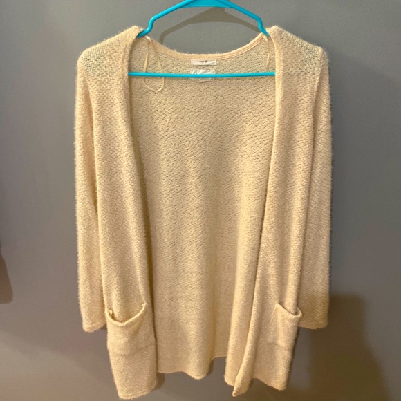 Blu Pepper | Sweaters | Blu Pepper Cream Cardigan S | Poshmark